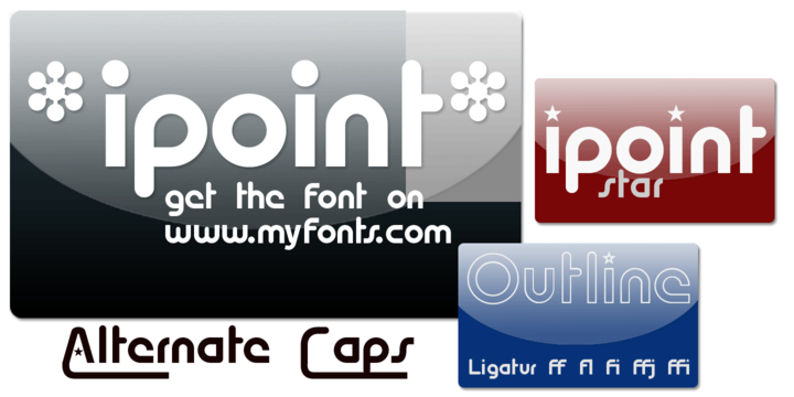 bold pointy - abstract fonts - download free fonts