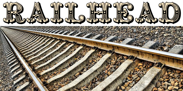 railroad - Abstract Fonts - Download Free Fonts