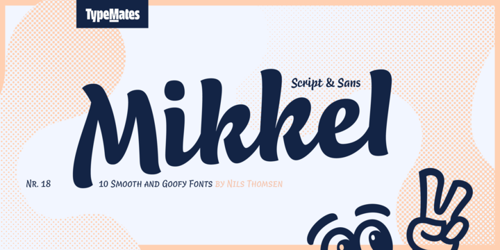 san miguel beer letter fonts - abstract fonts - download free fonts