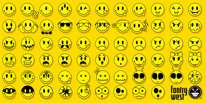 smiley - Abstract Fonts - Download Free Fonts