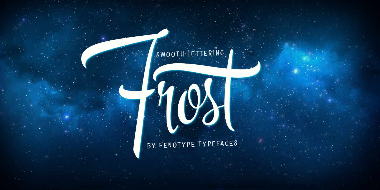 Frost Premium Font - Urban Fonts